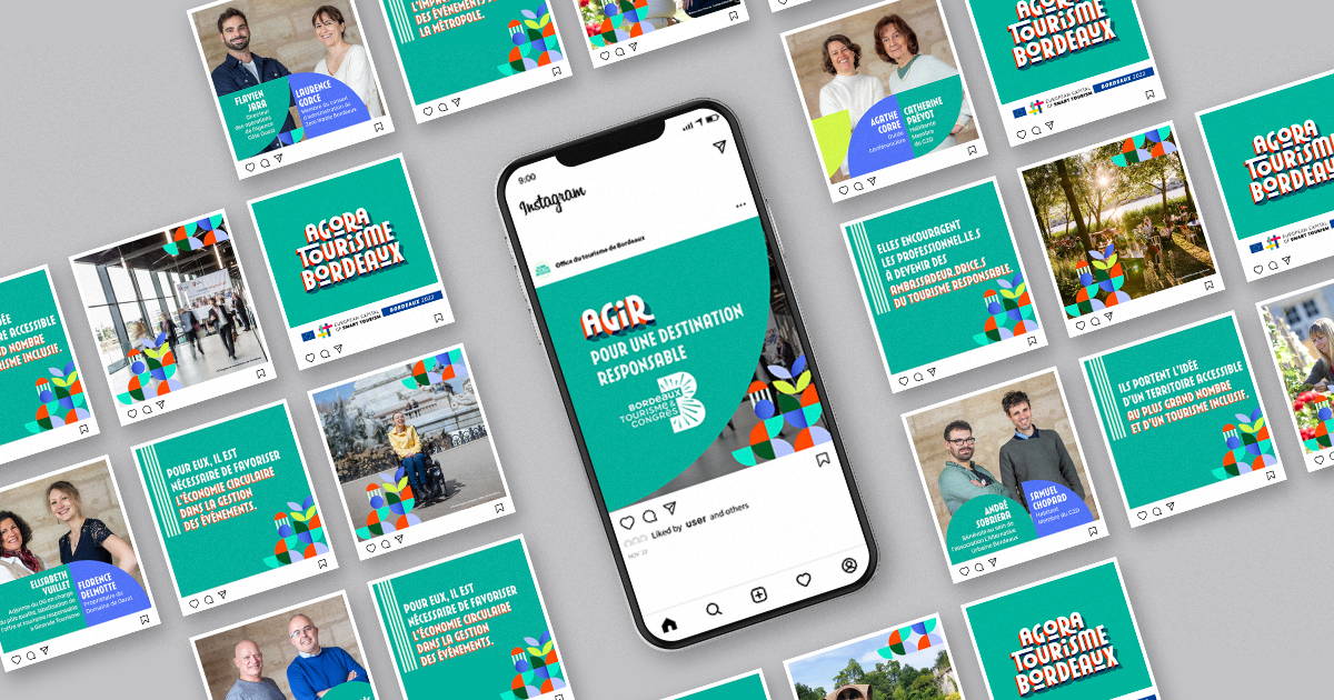 Campagne digitale Agora Tourisme - Référence agence Inoxia